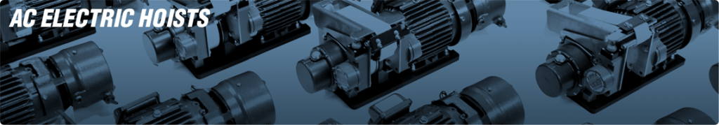 HU Series AC Electric Hoists (to 21,000 lbs.)