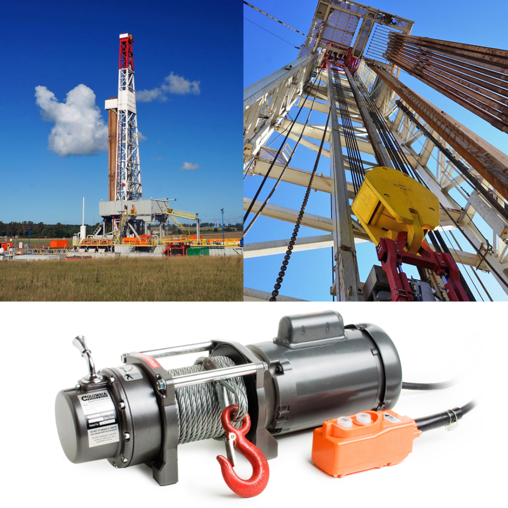 Columbia Racking Board Winch Positions Pipe Segments - Allied Power ...