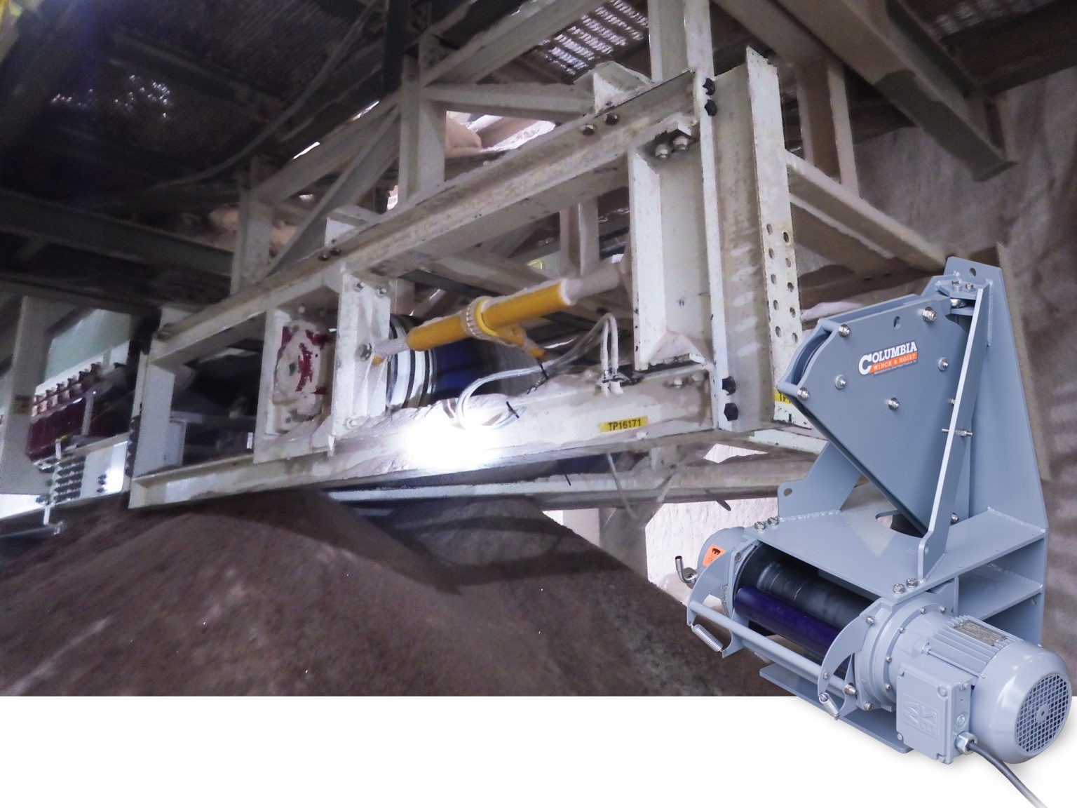 Columbia Conveyor Extension Winch - Allied Power Products, Inc.